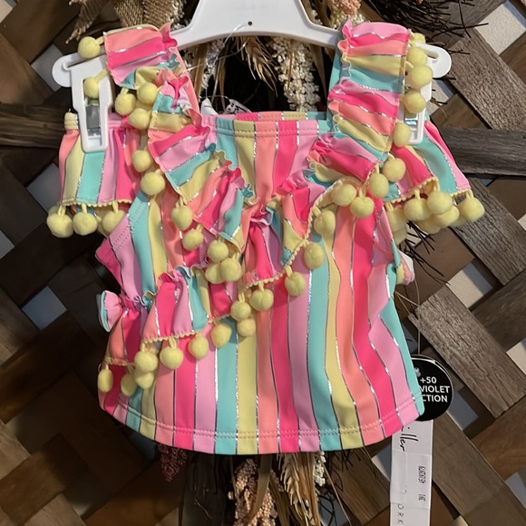 Nicole Miller | Swim | Bnwt Nicole Miller 2 Pcs Little Girl Swimsuit ...